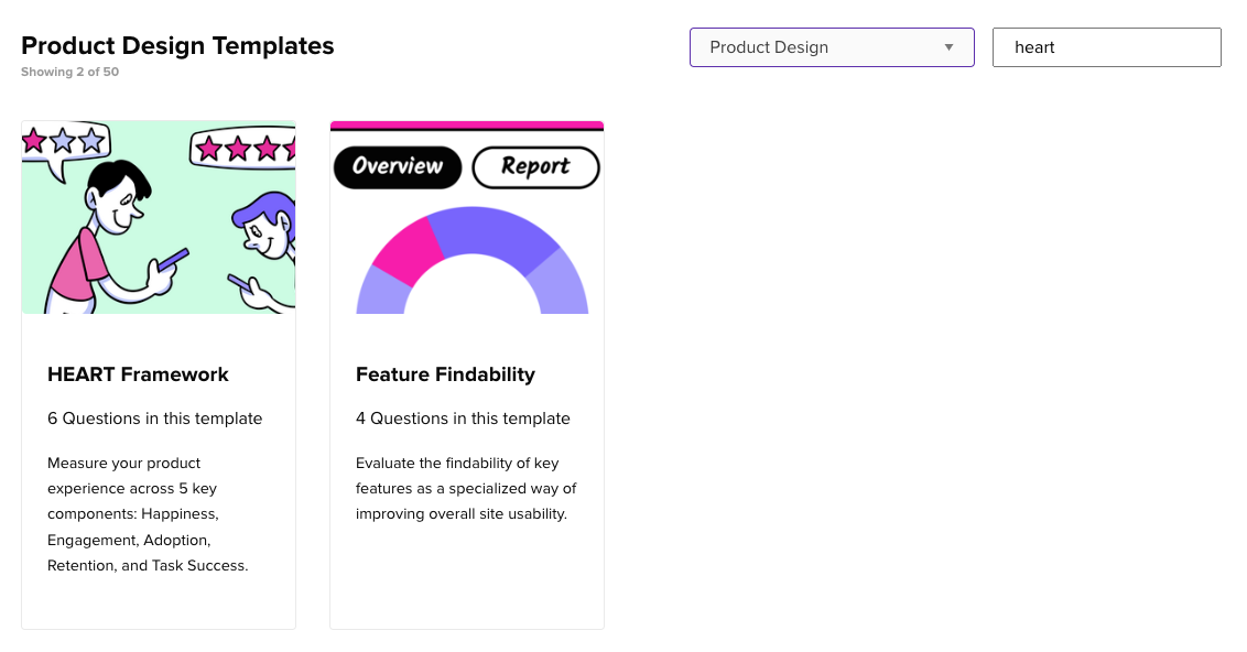 Google Heart Framework Template - Helio
